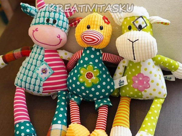 Boneka dari Kain Perca dan Pemanfaatan Kain Bekas di Rumah - KreativitasKu