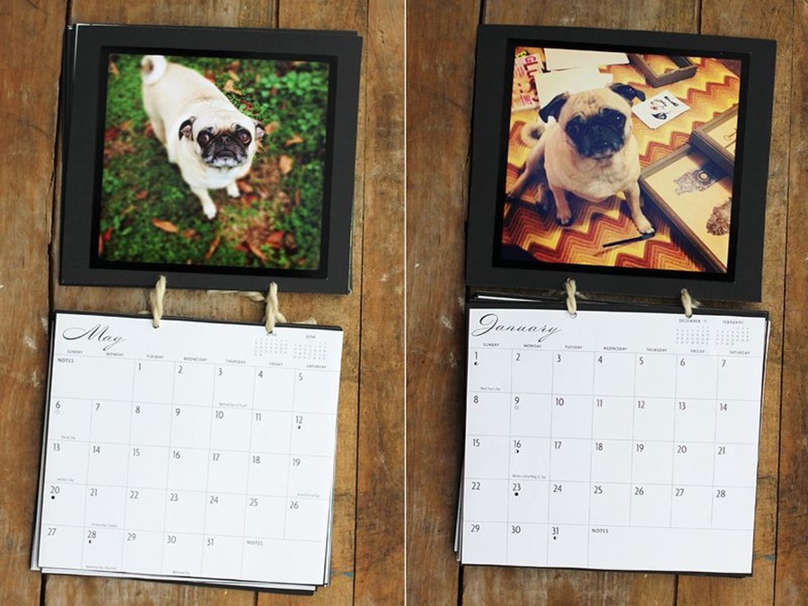DIY Kalender Dinding Unik dengan Gambar-gambar Favorit - KreativitasKu